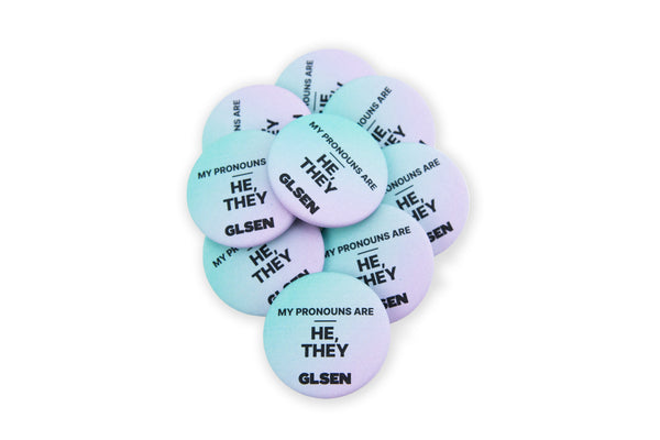 Pronoun Buttons - NEW DESIGN! – GLSEN