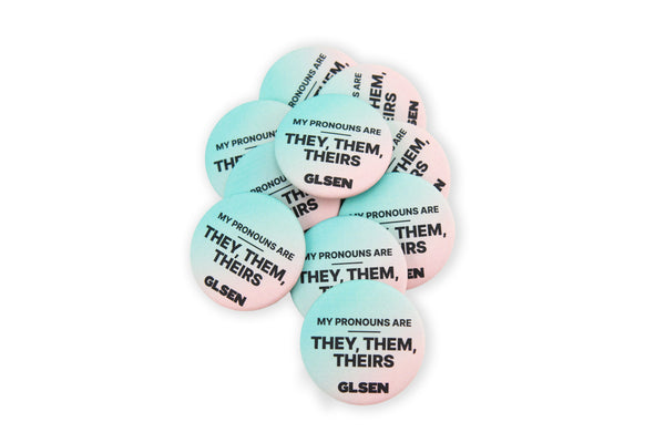 Pronoun Buttons - NEW DESIGN! – GLSEN